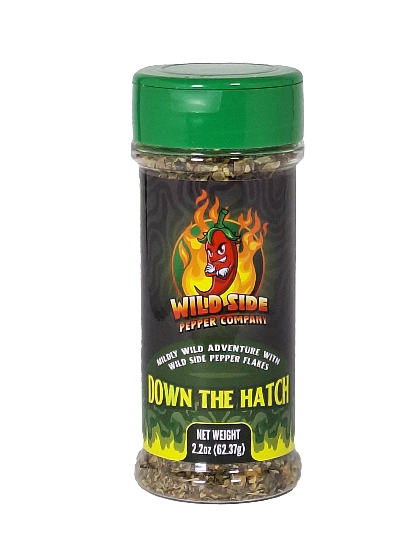 Down The Hatch - Wild Side Peppers Flakes – Wild Side Pepper Company