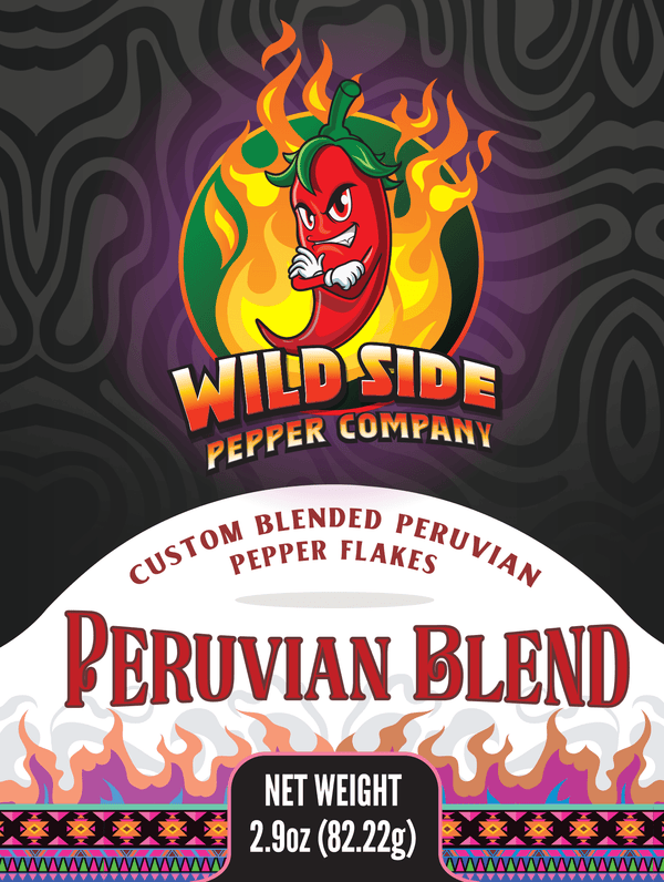 Peruvian Blend Hot Pepper Flakes - Aji Amarillo, Aji Panca, Aji Rocoto ...